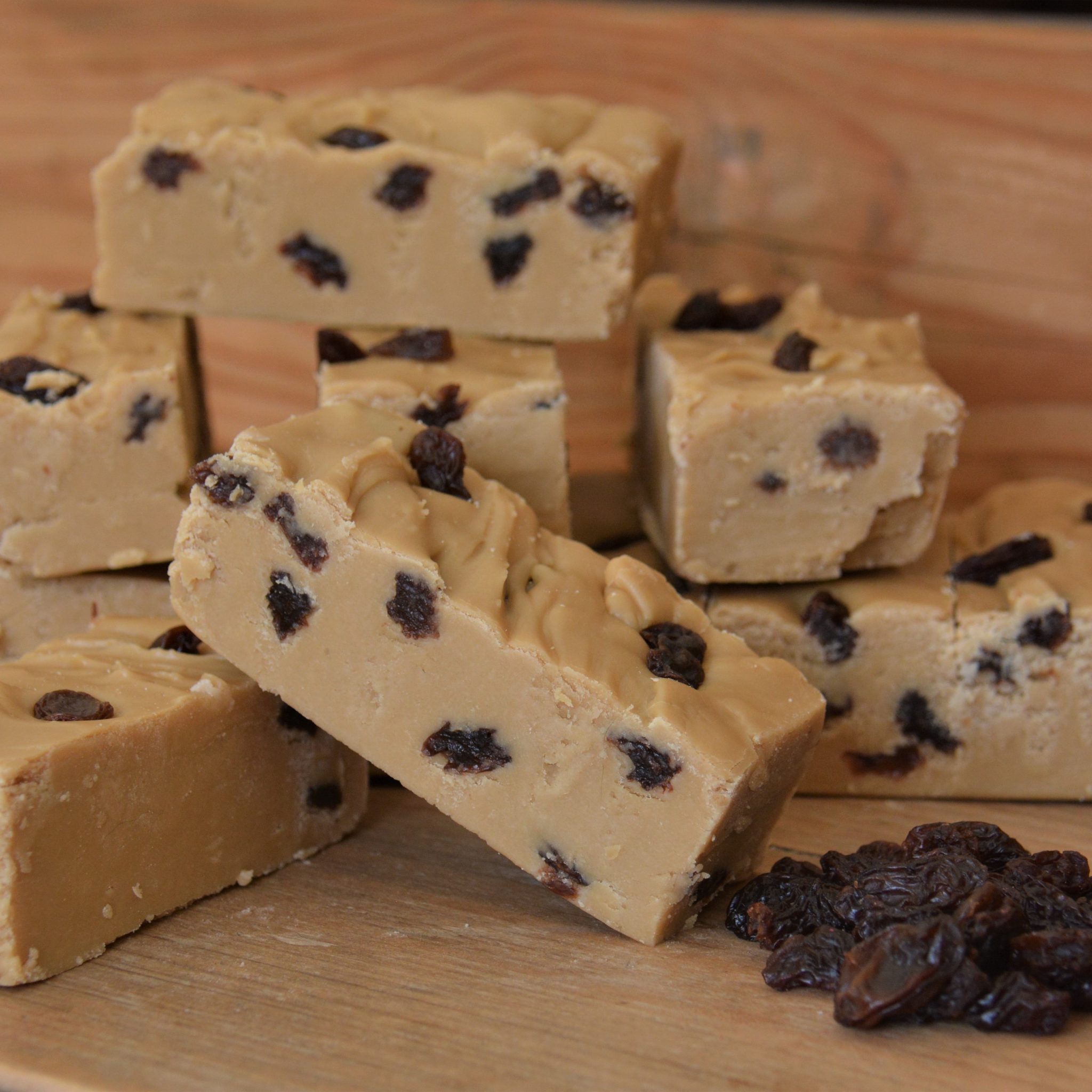 Rum and Raisin - Handmade Fudge | Potters Confectioners | Great Yarmouth